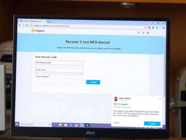 What to Do When Your MFA Device Is Lost: Step-by-Step Guide